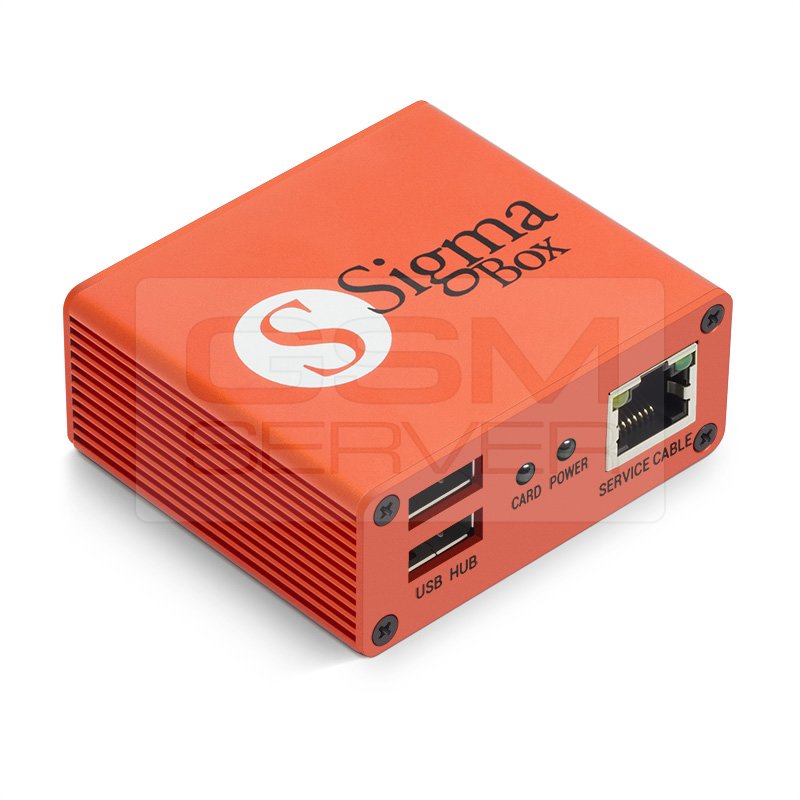 Sigma Box with Cable Set (9 pcs.) - GsmServer