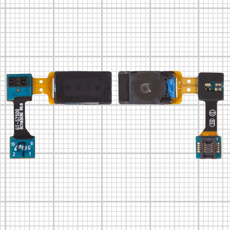 Speaker compatible with Samsung S7500, (with flat cable) - GsmServer